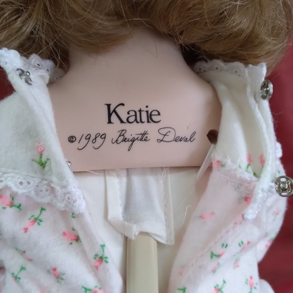 Brigitte Deval | Toys | Brigitte Deval Katie Vintage 989 Porcelain Doll ...